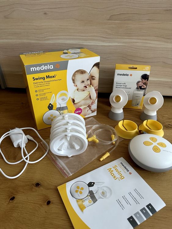 MEDELA Swing Maxi elektrische Doppelmilchpumpe (Gebraucht) in Itingen für CHF 55 – mit Lieferung ...