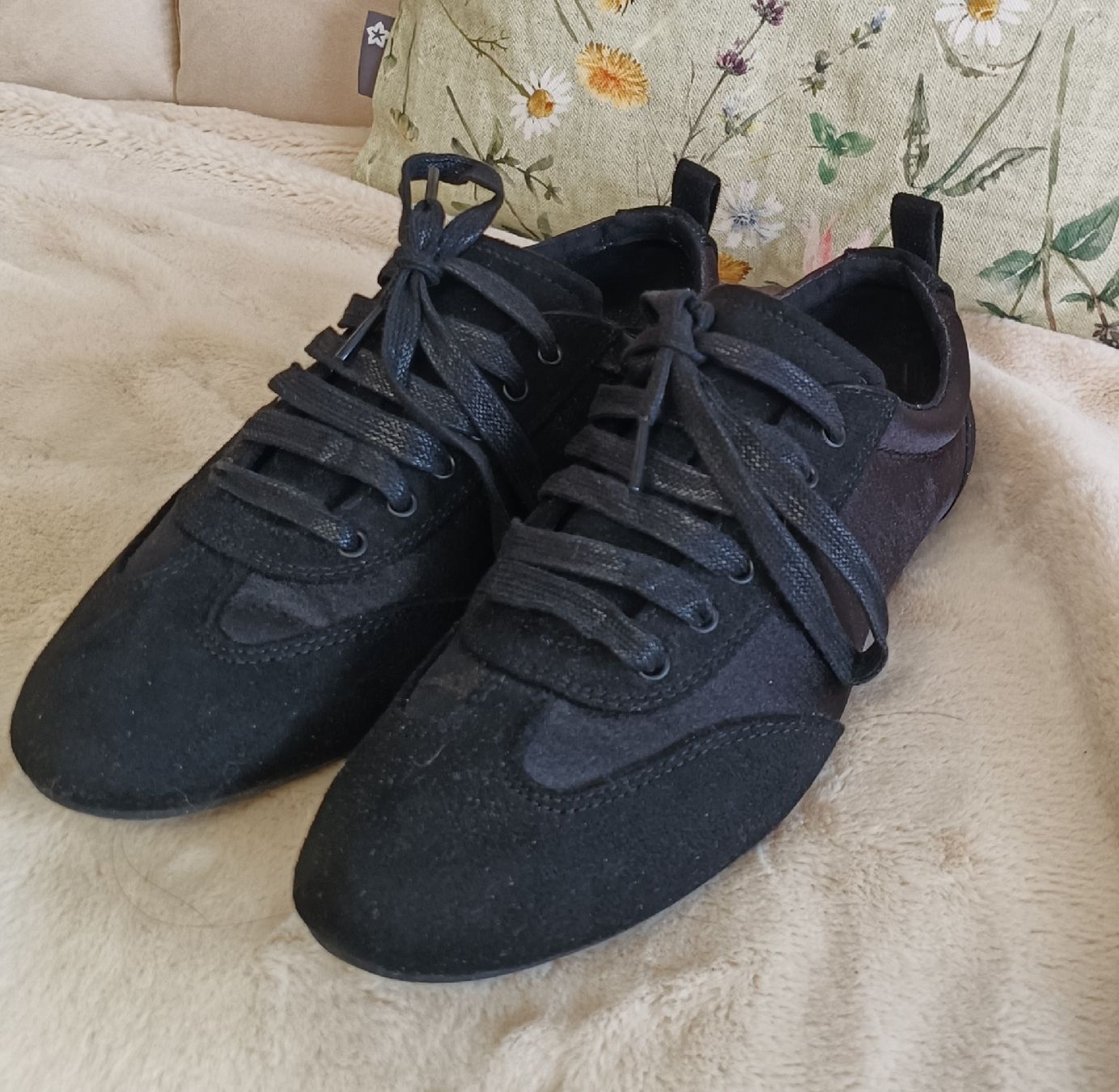 Chaussures de sport noires, style danseuse, taille 37-37,5 (Neuf (Voir ...