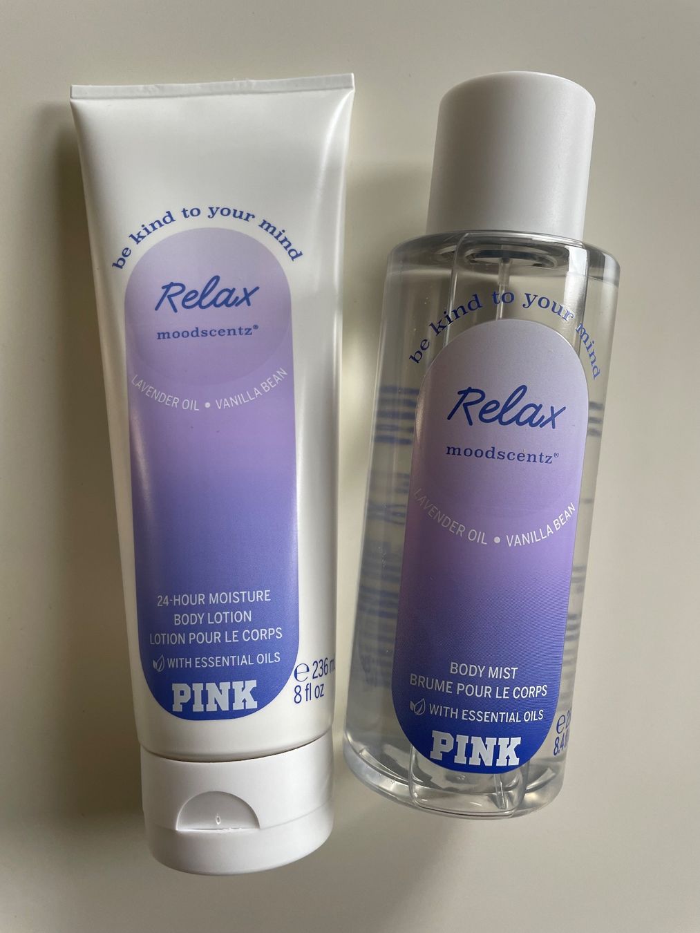 Victoria’s Secret Relax Body Spray & Lotion Set NEW (Neu und ...