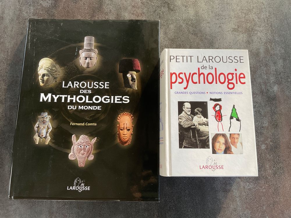 Larousse des Mythologies + Petit Larousse de Psychologie | Acheter sur ...
