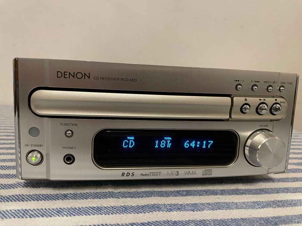 DENON RCD-M33 RECEIVER UND CD PLAYER | Kaufen auf Ricardo