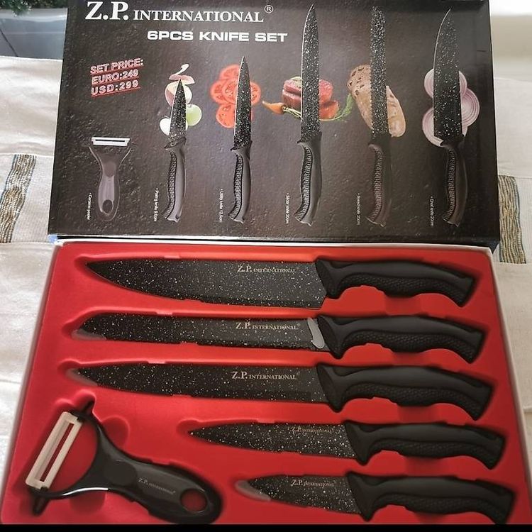 6er Messerset Z.P.International neu & OVP (Neu (gemäss Beschreibung ...