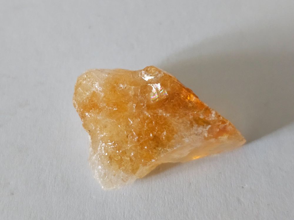 8 gr. Citrin zitrin gebrannter Amethyst tolle Farbenpracht (Neu (gemäss ...