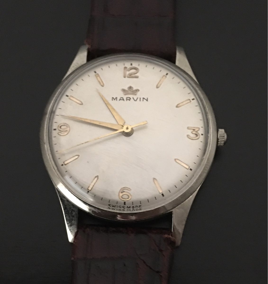 Marvin Vintage Herrenuhr,, 50er Jahre, in gutem Zustand (Gebraucht) in ...