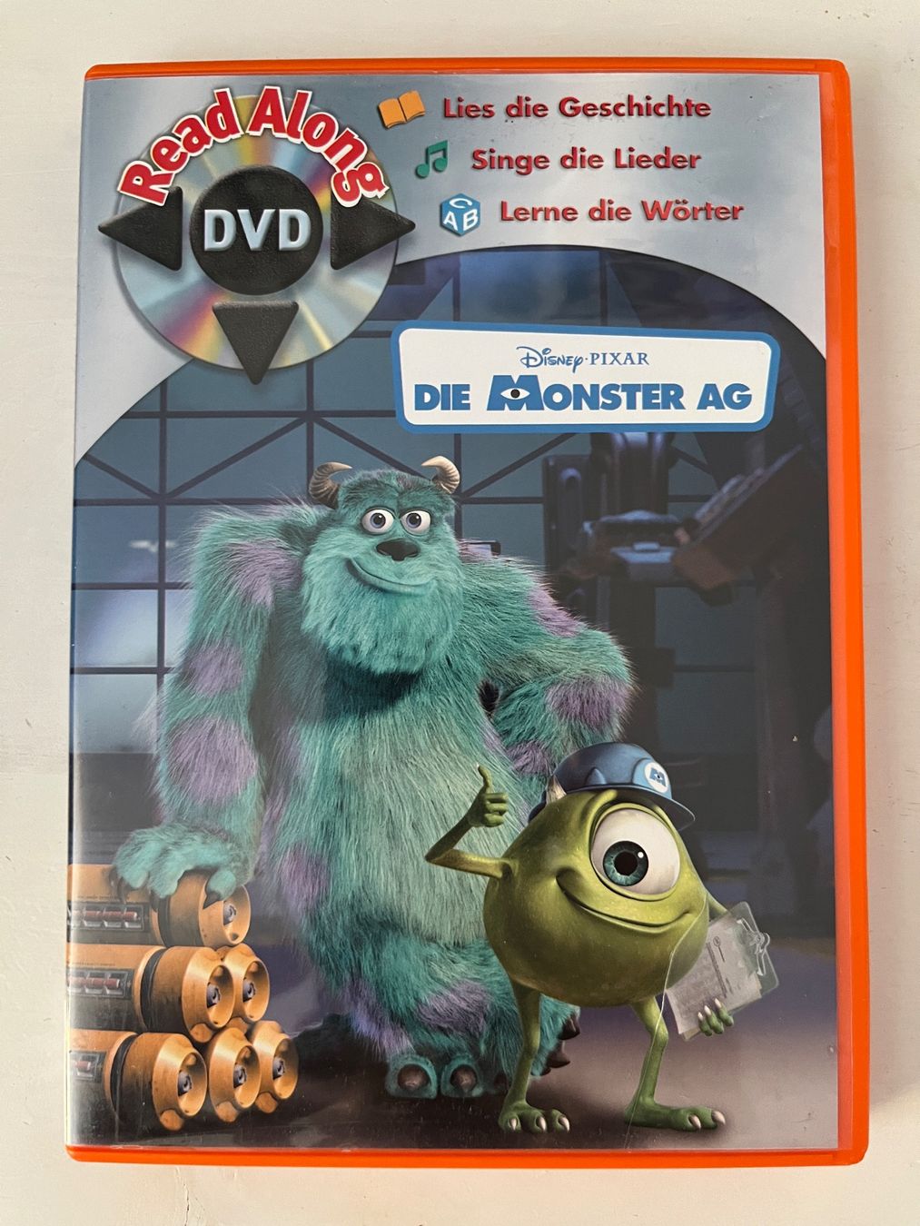 Disney | Pixar : Die Monster AG - Read Along DVD 📀 (Neu (gemäss ...