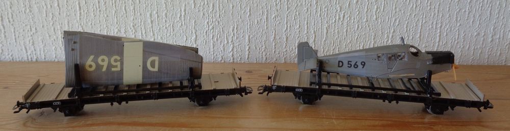 Märklin 2866, Flugzeug-Transport-Set (Junkers), WS, H0 (Gebraucht) in ...