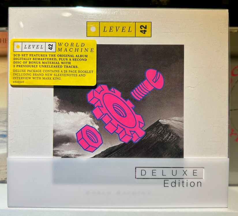 LEVEL 42 „World Machine“ DELUXE 2CD-Set MINT RAR (Neu (gemäss ...
