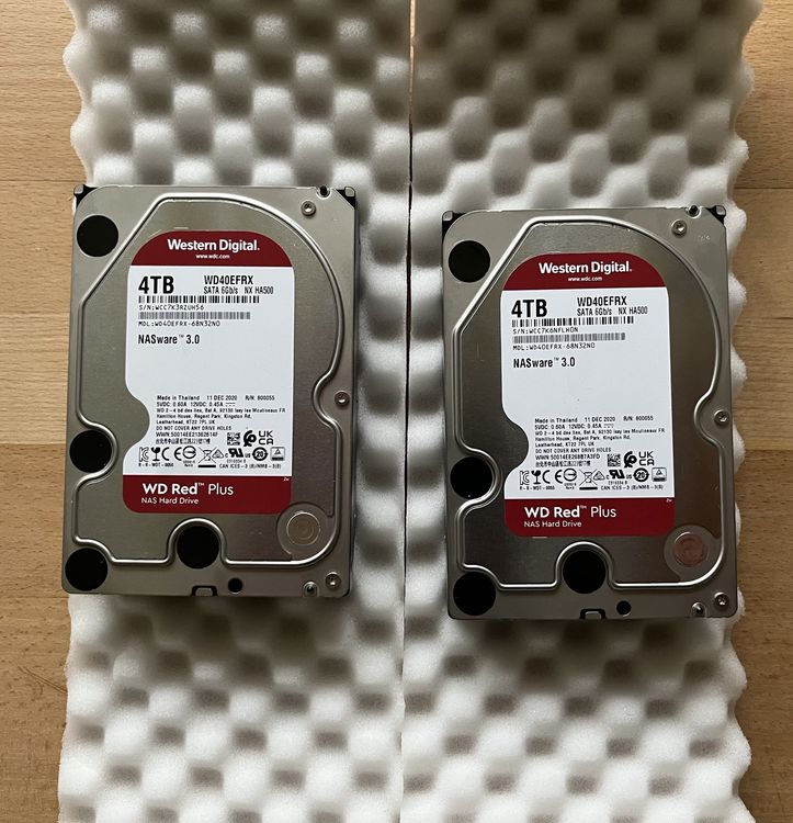 Western Digital 4TB WD Red Plus CMR (Gebraucht) in Glarus für CHF 91 ...