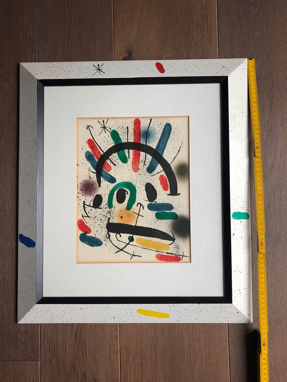 Miro Kunstdruck Mit Rahmen