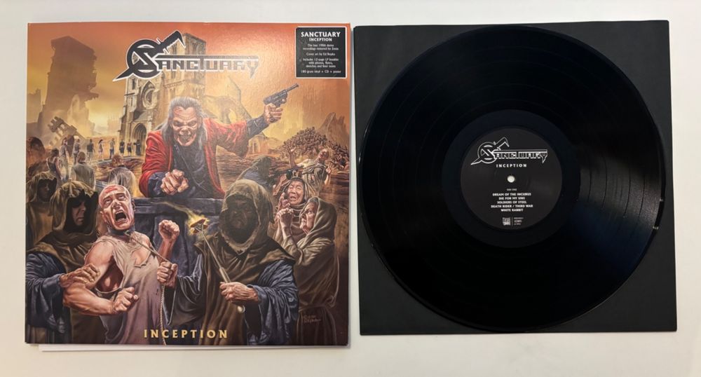 SANCTUARY – Inception warrel dane nevermore Heavy Metal LP (Neu (gemäss ...