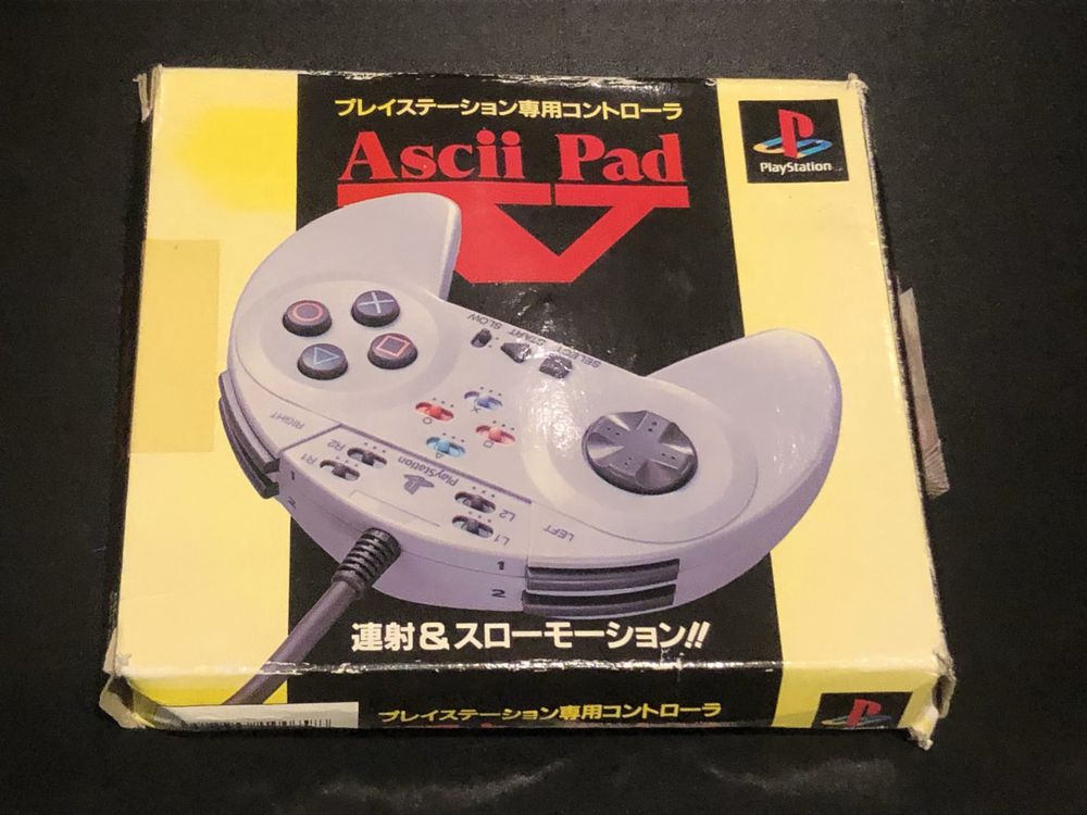 Ascii Pad V Kontroller PS1 SLPH-00005 Japan Import OVP | Kaufen auf Ricardo