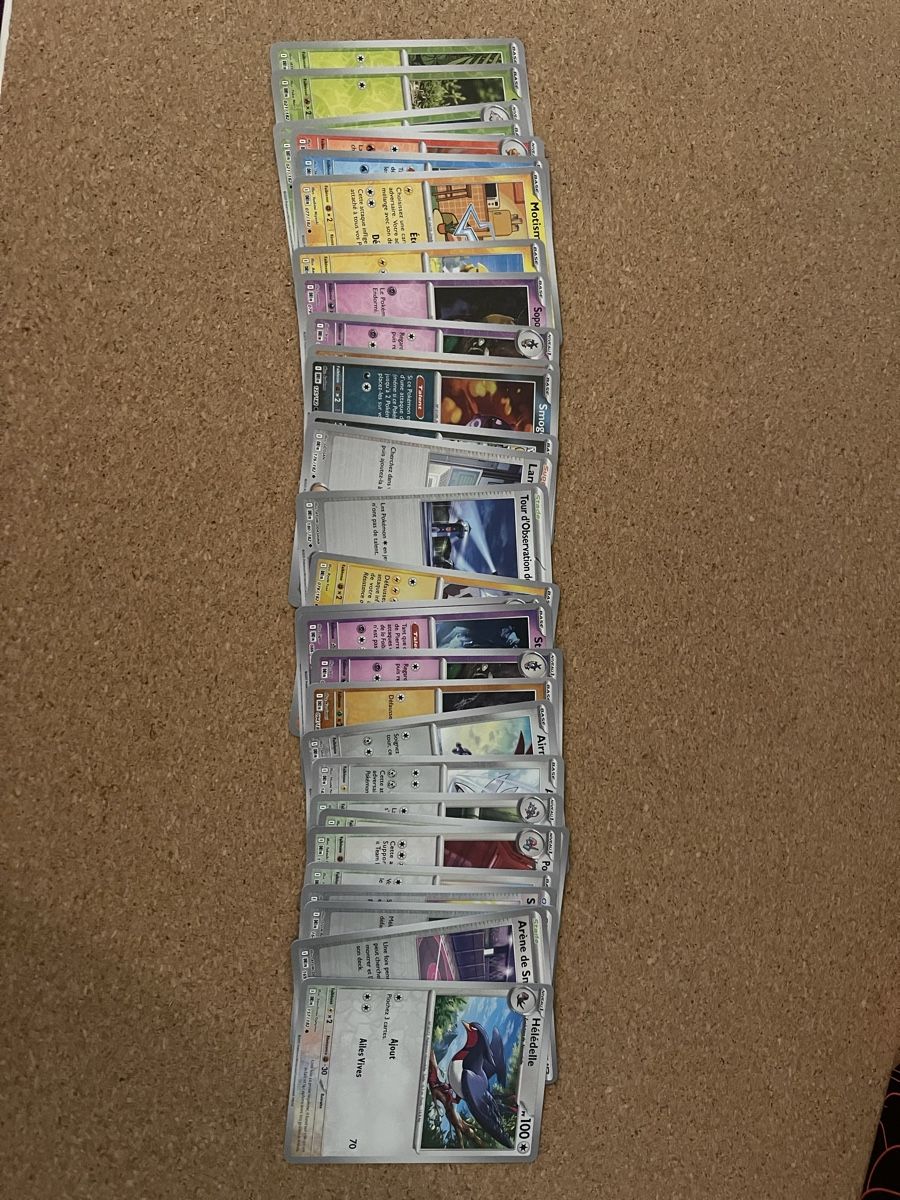 Cartes Pokémon reverse - EV10 rivalités destinées (Neuf (Voir ...