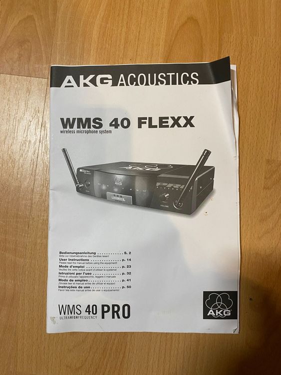 AKG WMS 40 Pro Flexx (Gebraucht) in Steffisburg für CHF 32 – mit ...
