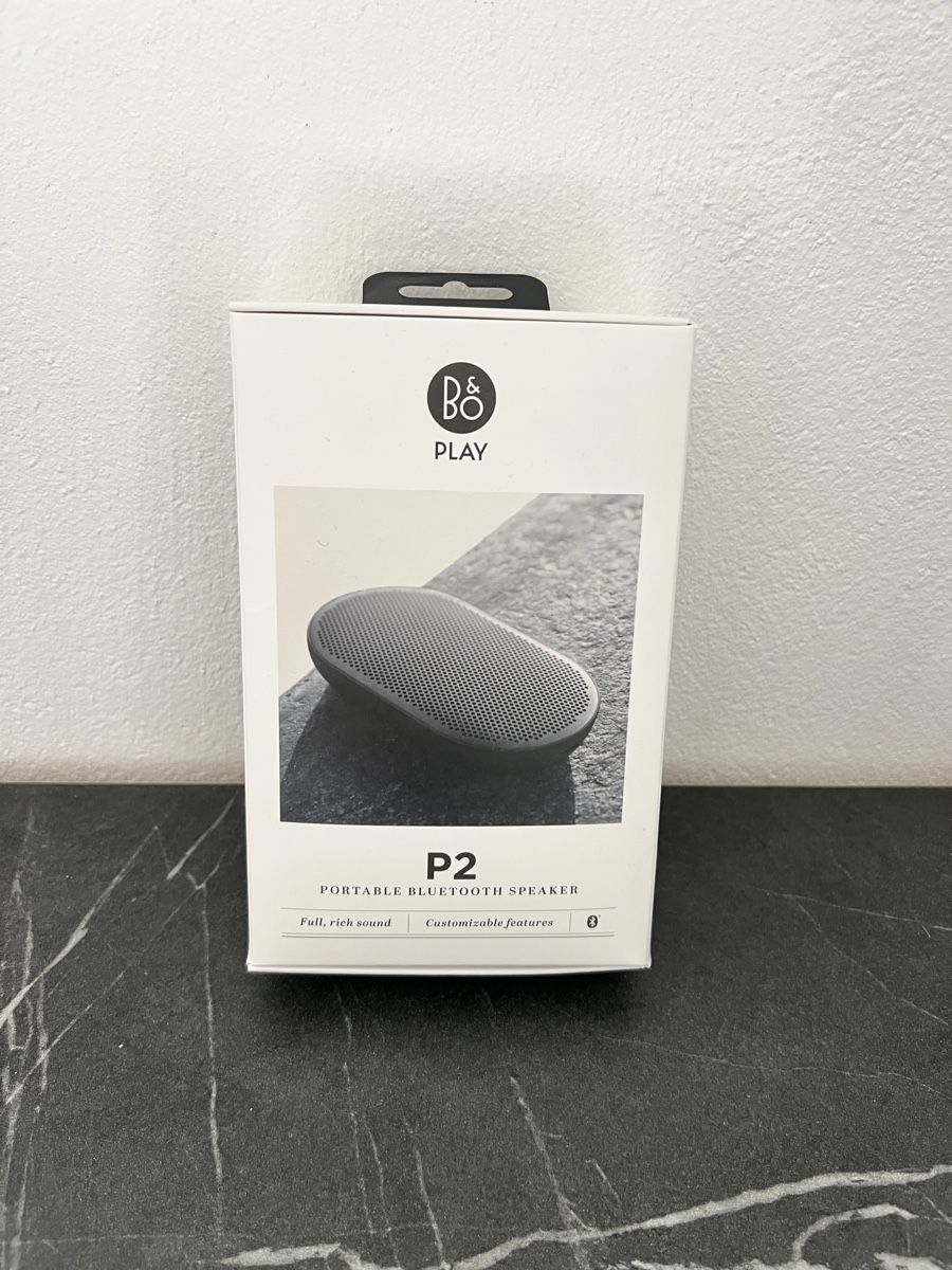 Bang & Olufsen Beoplay P2 Bluetooth Lautsprecher Schwarz (Neu (gemäss ...