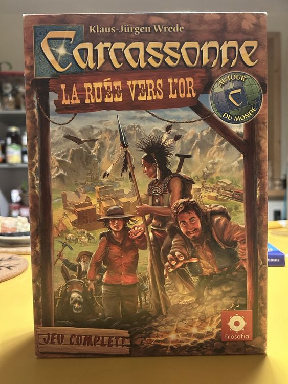 Jeu Carcassonne la ruée vers l’or d’occasion (Gebraucht) in Vernier für ...