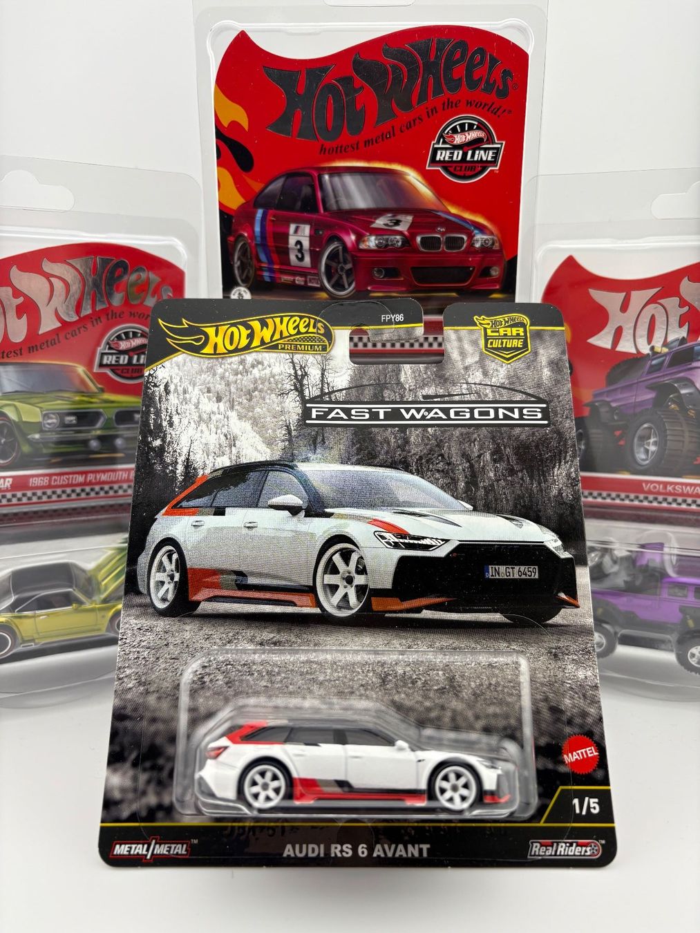 Hot Wheels Audi RS 6 Avant Premium Fast Wagons - 2025 - 1/5 (Neu und ...