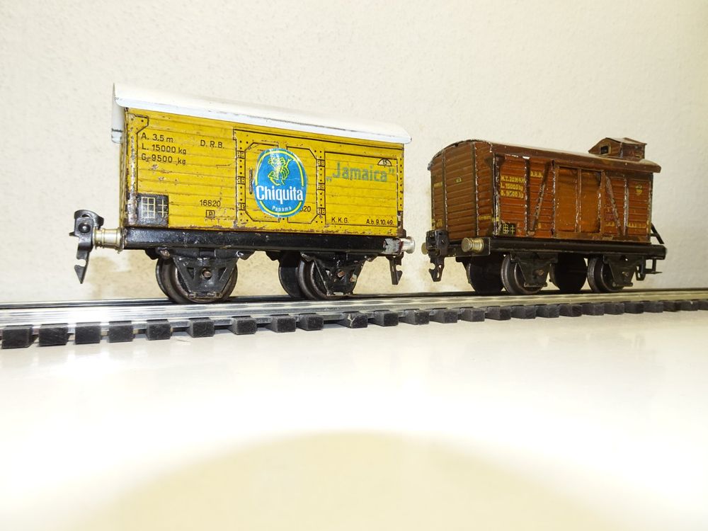 2 Märklin Güterwagen DRB Jamaica Spur 0 (R59) (Gebraucht) in ...
