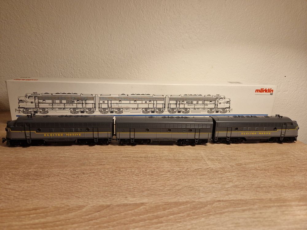 Märklin 3349 Diesellok GM EMD F7 H0 | Kaufen auf Ricardo