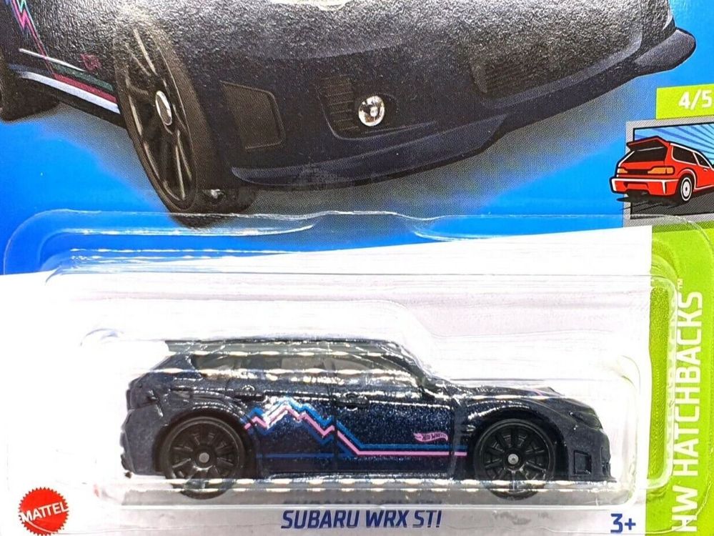 Subaru WRX STI Midnight Blue - Hot Wheels (Neu (gemäss Beschreibung ...