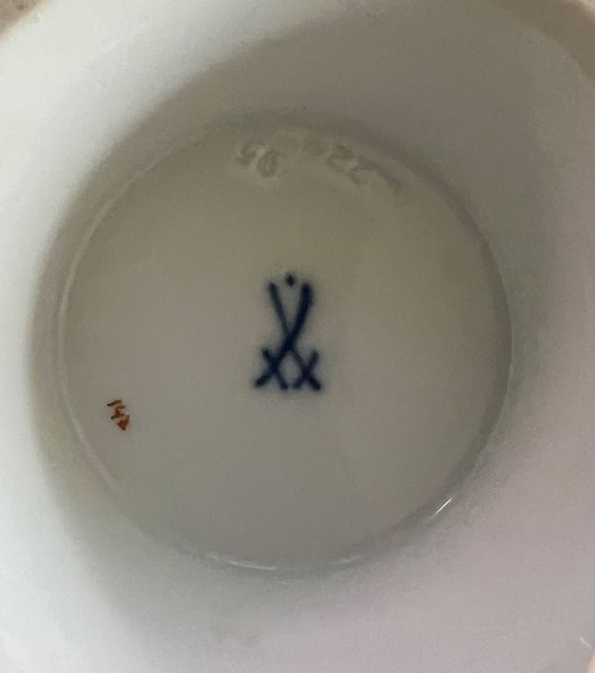 Meissen Vase Trichterform mit Bouquet de fleur (Gebraucht) in Schaffhausen für CHF 121 – mit ...