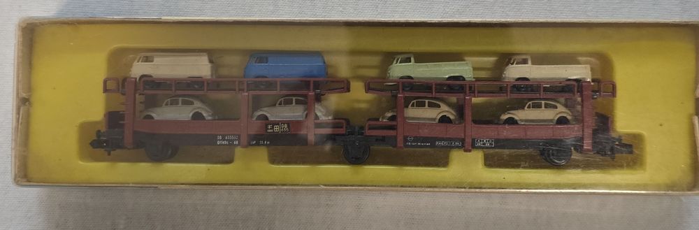 Arnold rapido, 0499 Autotransportwagen mit 8 VW Autos Spur n (Neu ...