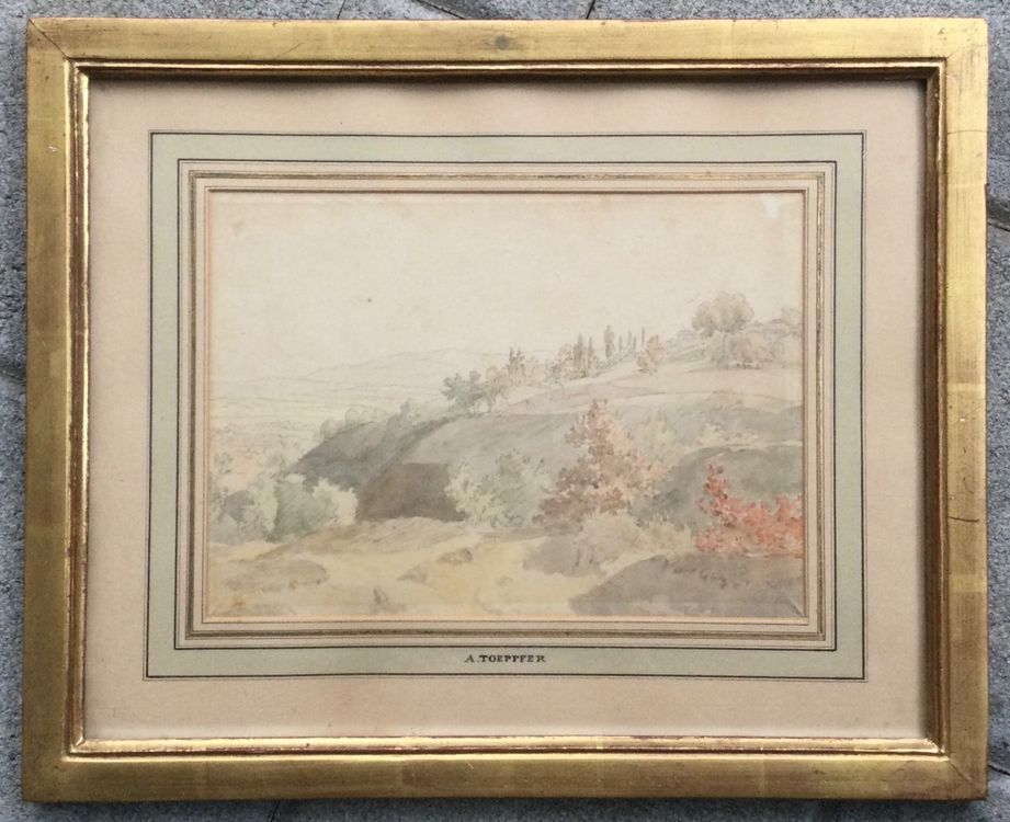 Adam TOEPFFER (1766-1847) Landschaft Aquarell | Kaufen auf Ricardo