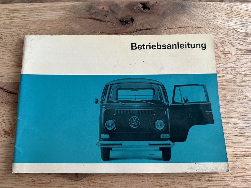 Handbuch VW T2 | Kaufen auf Ricardo