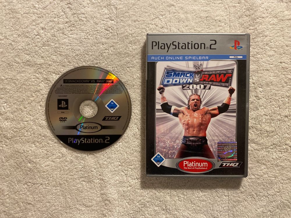 WWE SmackDown vs. RAW 2007 PS2 (Gebraucht) in Reichenbach i. K. für CHF ...