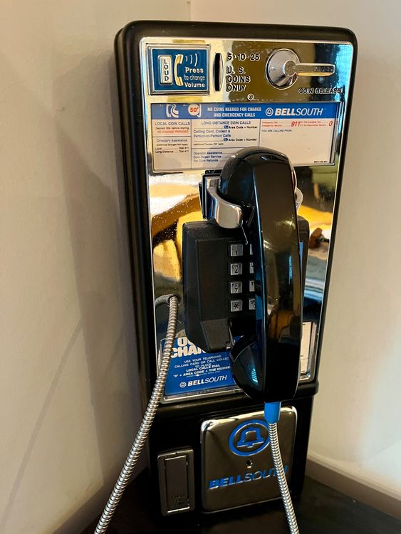 Original USA Münztelefon Payphone mit Schlüssel (Gebraucht) in Lausen ...