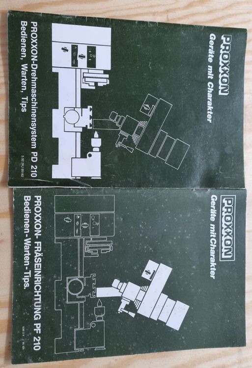 Drehbank mit Fräsbohrmaschine Proxxon PD PF 210 (Gebraucht) in Rüegsau ...