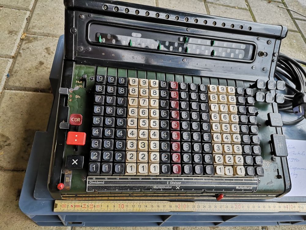 Alte Rechenmaschine "Mercedes" Euklid (Gebraucht) in Titterten für CHF ...