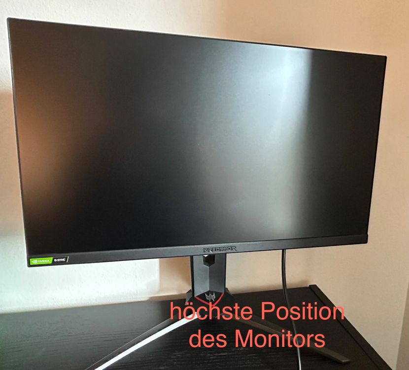Gaming-Monitor Predator XB3 von Acer (24.5 Zoll) (Gebraucht) in Bern ...