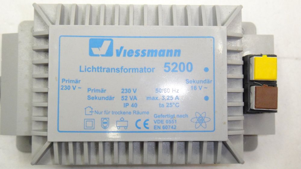 Lichttrafo Viessmann 5200 (Gebraucht) in Thalwil für CHF 20 – mit ...