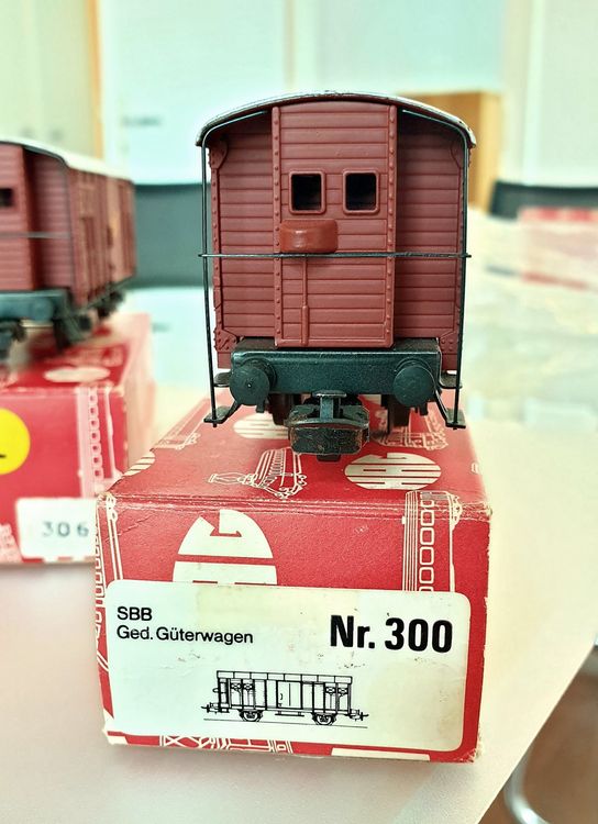 HAG nr. 300, 3 wagons marchandises anciens | Kaufen auf Ricardo