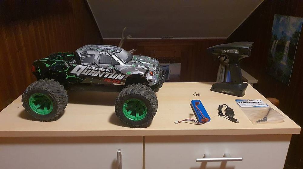 Rc Maverick Quantum Flux, RTR, 1:10, 4x4, Brushless (Gebraucht) in ...