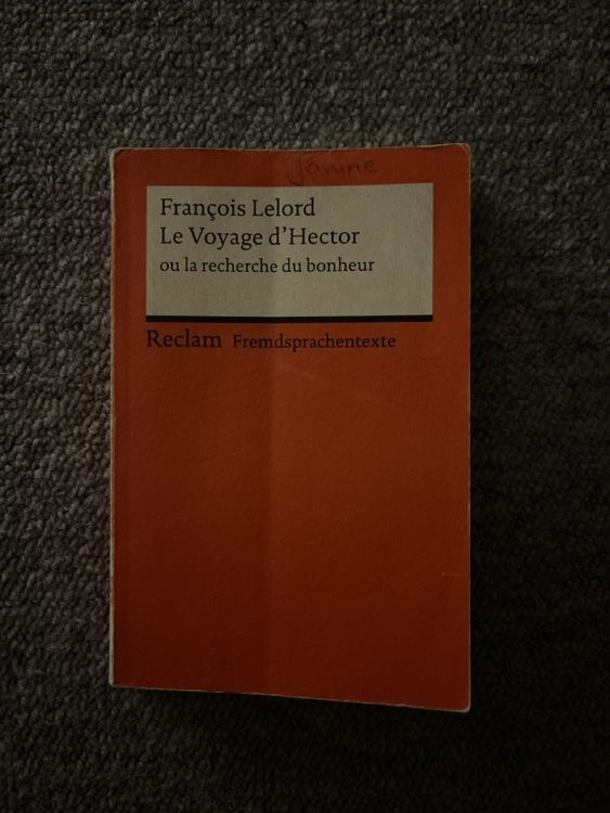 Voyage d'Hector - Francois Lelord (Gebraucht) in Suhr für CHF 5 – mit Lieferung auf Ricardo kaufen
