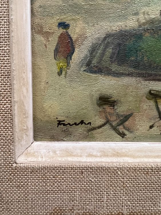 Jacques F. FUCHS (1922-1980) Schönes Gemälde | Kaufen auf Ricardo