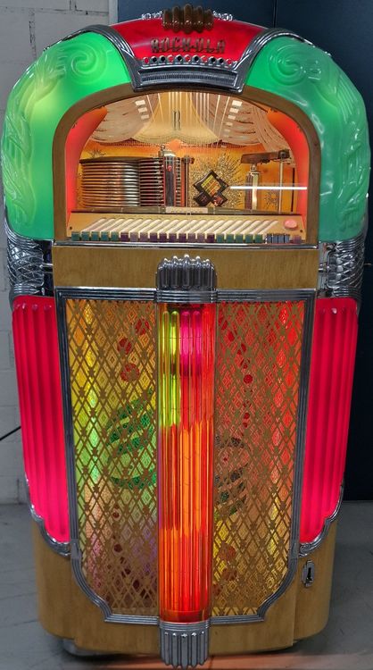 Musikbox Jukebox Rock-Ola 1428 "Magic Glow" (Gebraucht) in Geroldswil ...