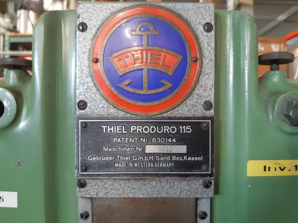Feilmaschine Thiel Produro 115 (Gebraucht) in Nebikon für CHF 1400 ...