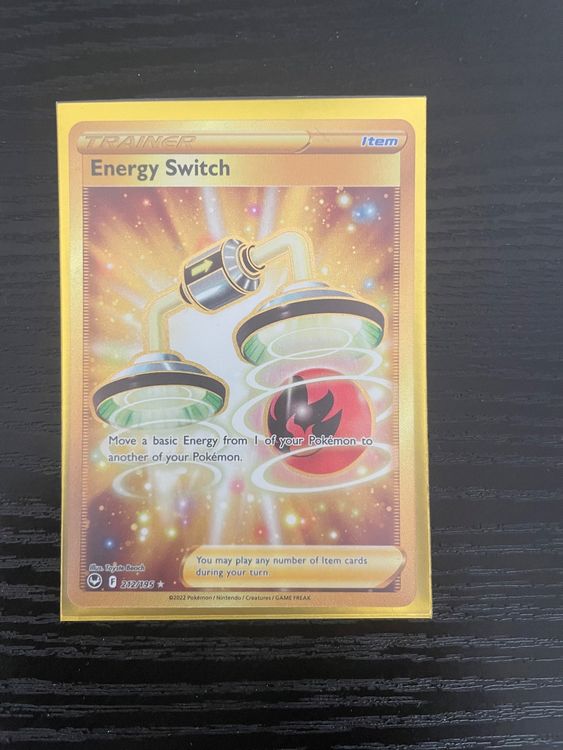Pokemon Karte Energy Switch Gold, SIT 212, Englisch | Kaufen auf Ricardo