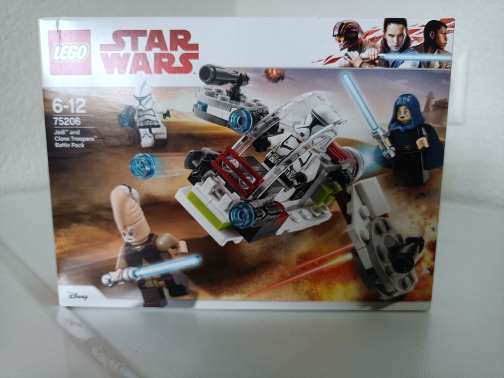Lego Star Wars 75206 Jedi und Clone Troopers Battle Neu/OVP (Neu und ...