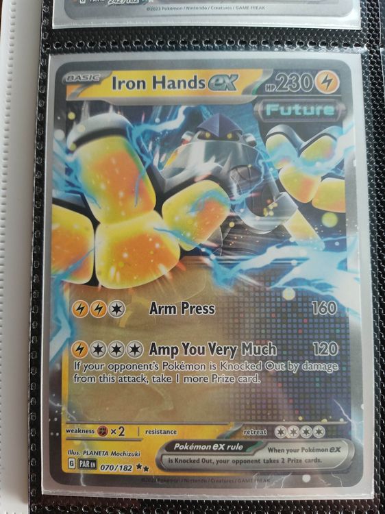 Iron Hands ex - Paradox Rift Pokemon Englisch (Gebraucht) in Altstätten ...