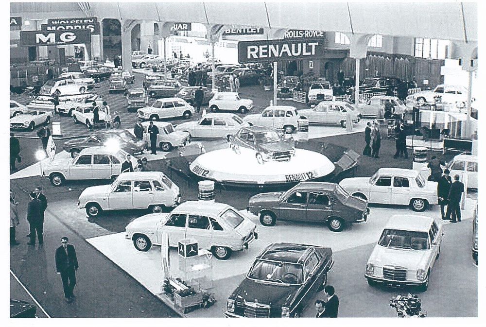Genève GE - Auto RENAULT au Salon d'automobile en 1970 (Gebraucht) in ...