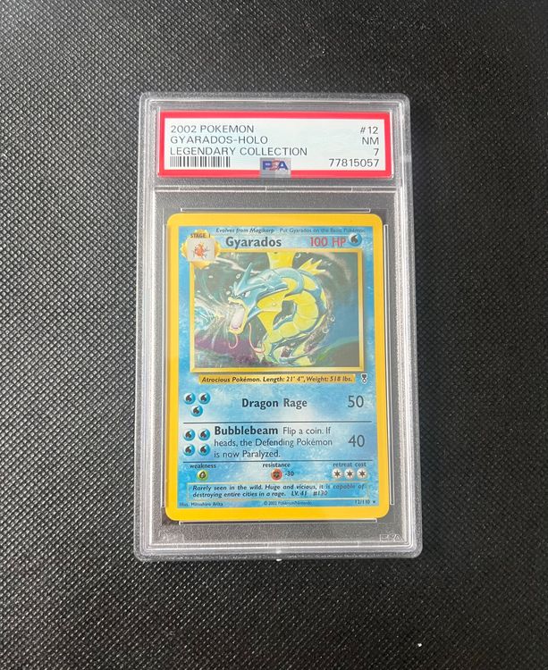 POKEMON LEGENDARY COLLECTION#12 GYARADOS-HOLO Ab 1Fr (PSA 7) (Gebraucht ...