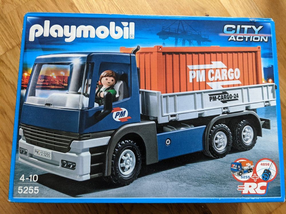 Lastwagen Container Playmobil 5255 (Gebraucht) in Sutz für CHF 20 – mit ...