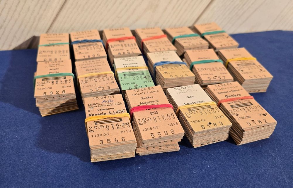 SBB - CFF - FFS - Total 314 BILLETTE - französische Schweiz | Kaufen ...
