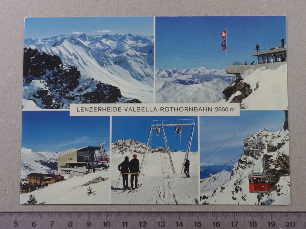 Lenzerheide Valbella, Rothorn Bahn, Luftseilbahn, Skilift | Kaufen auf Ricardo