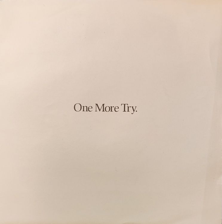 Vinyl-Single George Michael - One More Try | Kaufen auf Ricardo