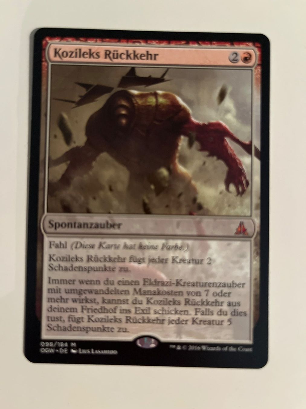1 x Kozileks Rückkehr - Magic: The Gathering - MtG (Gebraucht) in ...