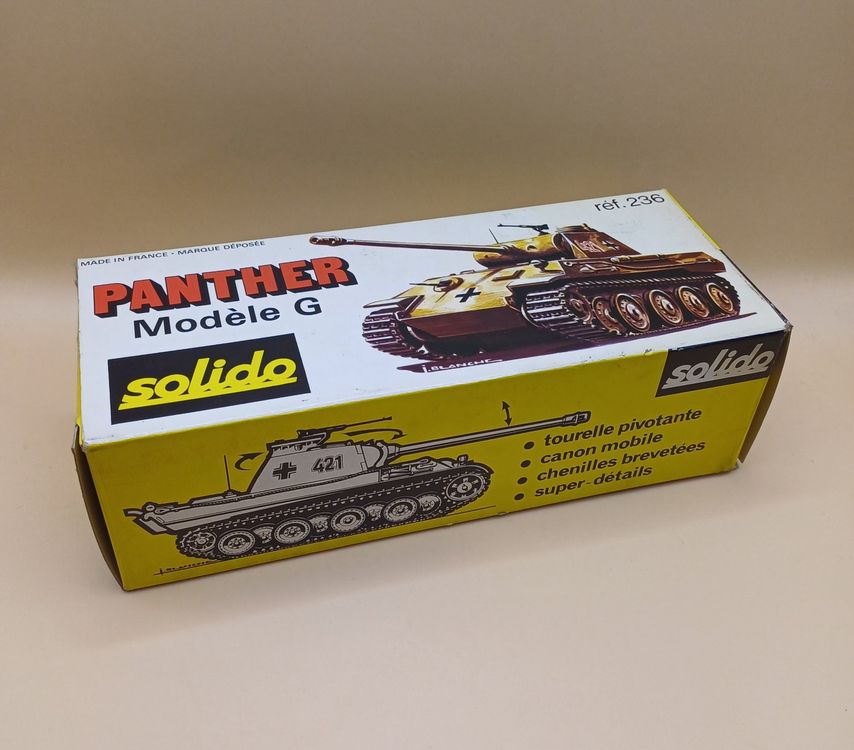 Panzer SOLIDO Panther Modell G 236 in Originalbox (Gebraucht) in ...